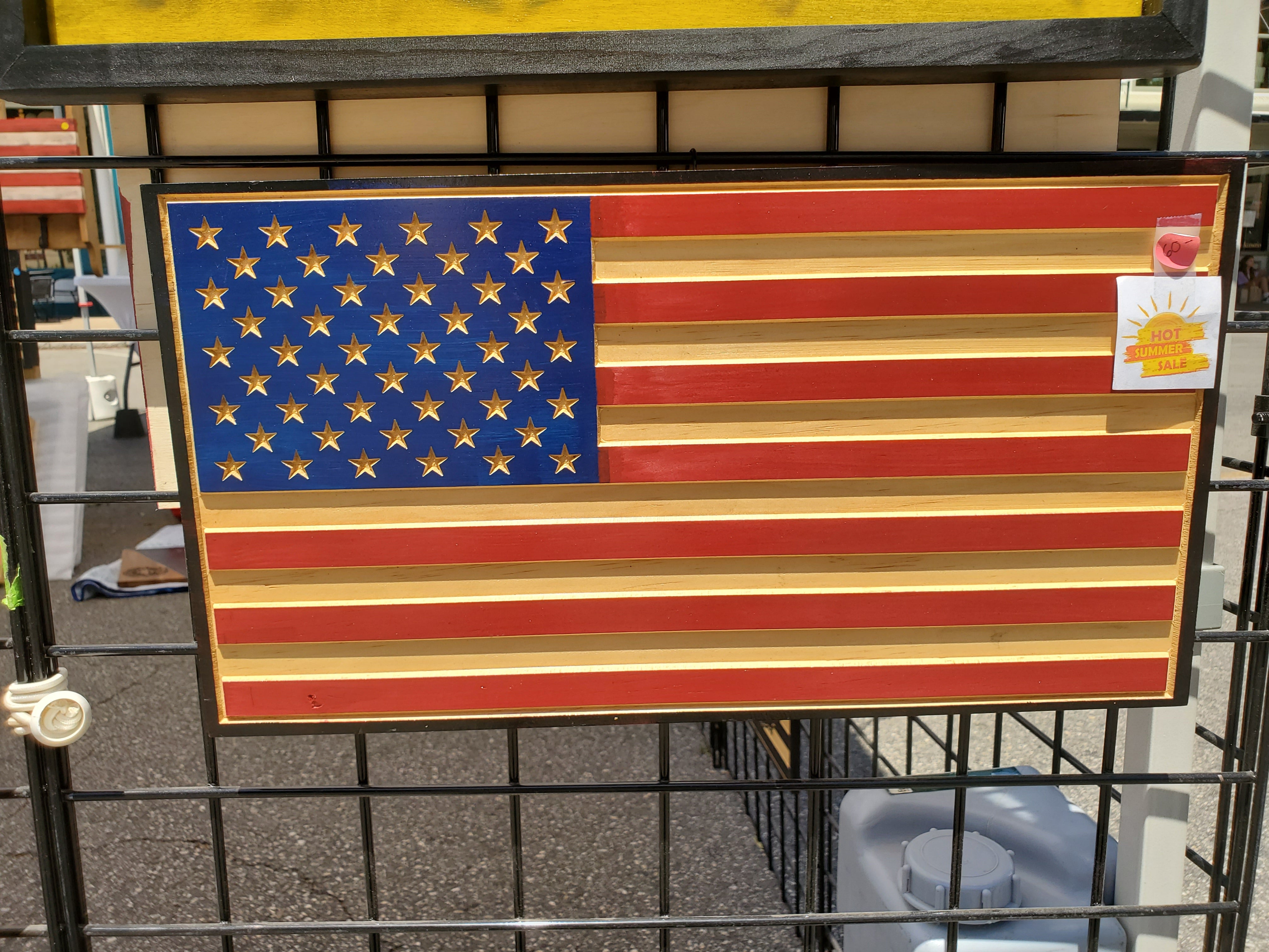 Classic Red-White-Blue Flag – Brothers Grimm Woodworks
