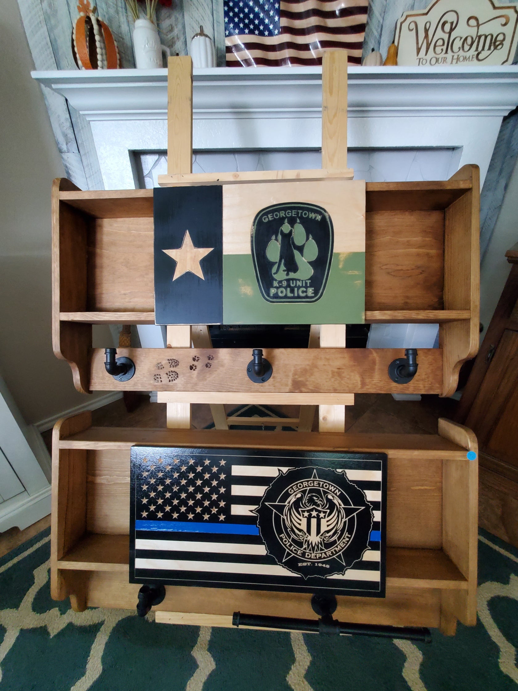 Tactical Concealment Flag Rack – Brothers Grimm Woodworks