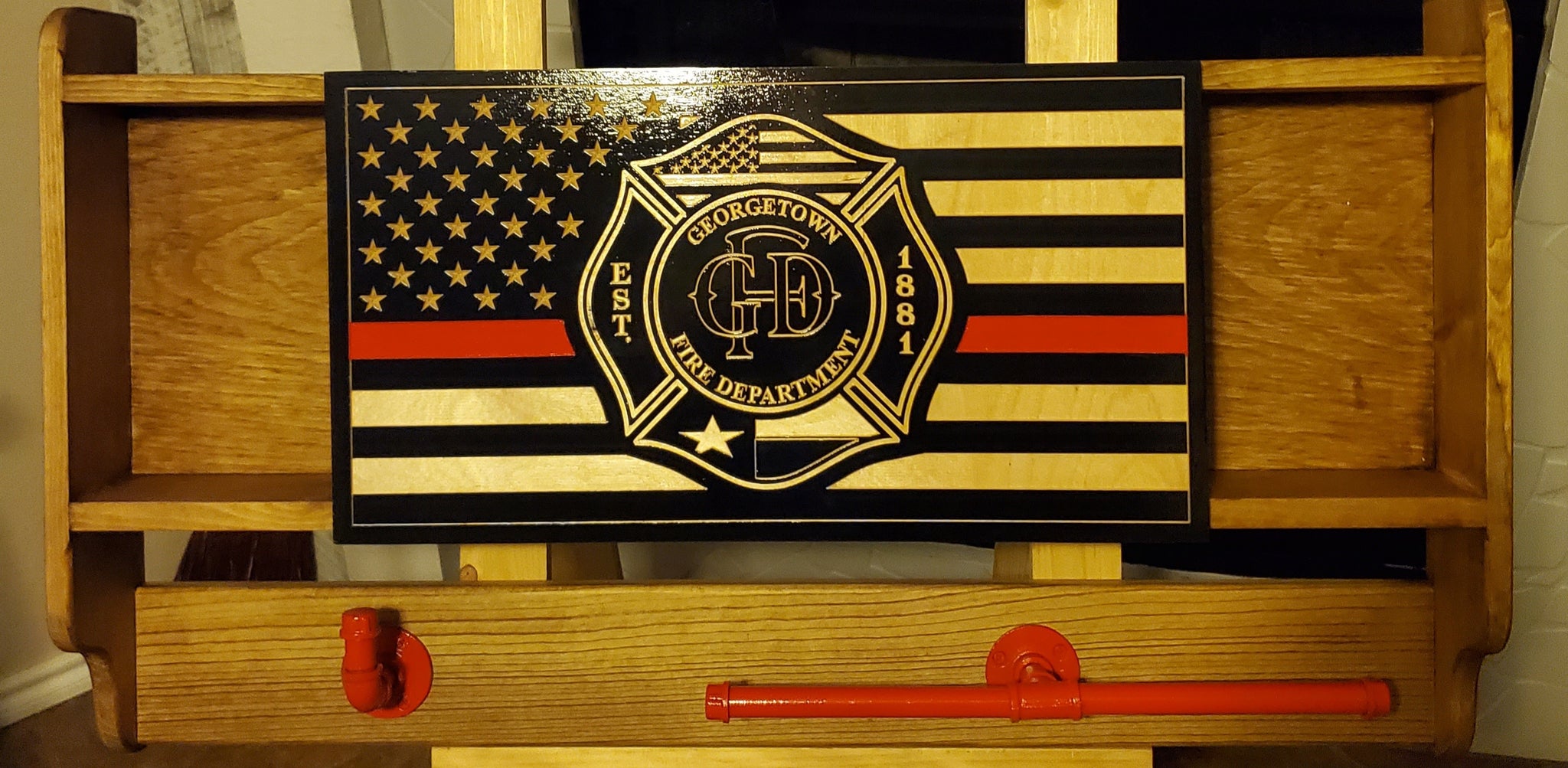 Tactical Concealment Flag Rack – Brothers Grimm Woodworks