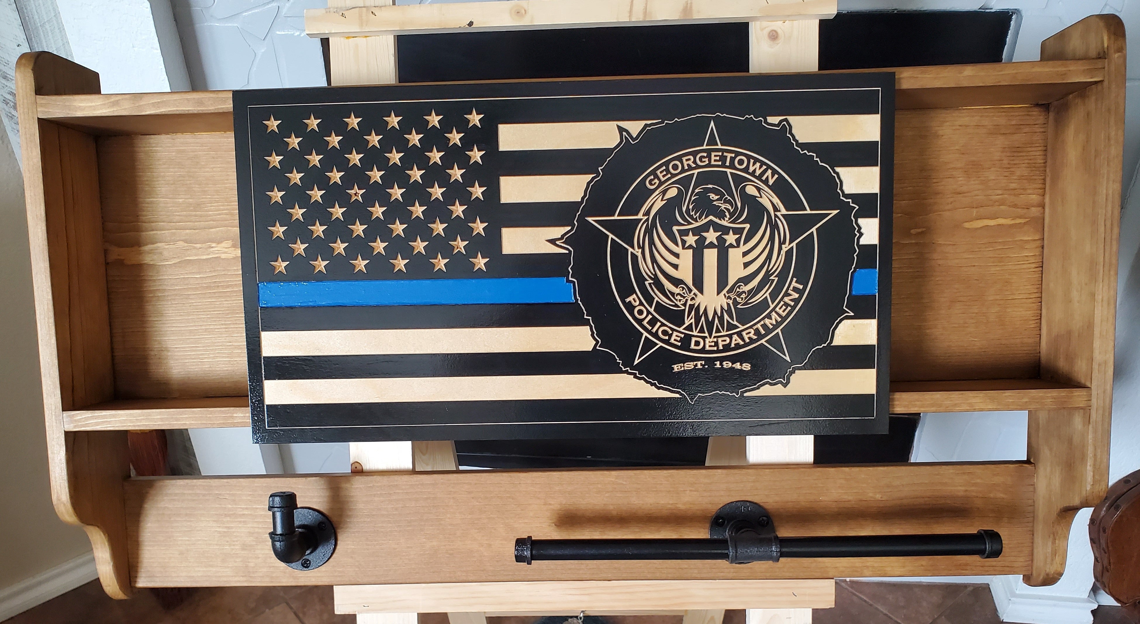Tactical Concealment Flag Rack – Brothers Grimm Woodworks